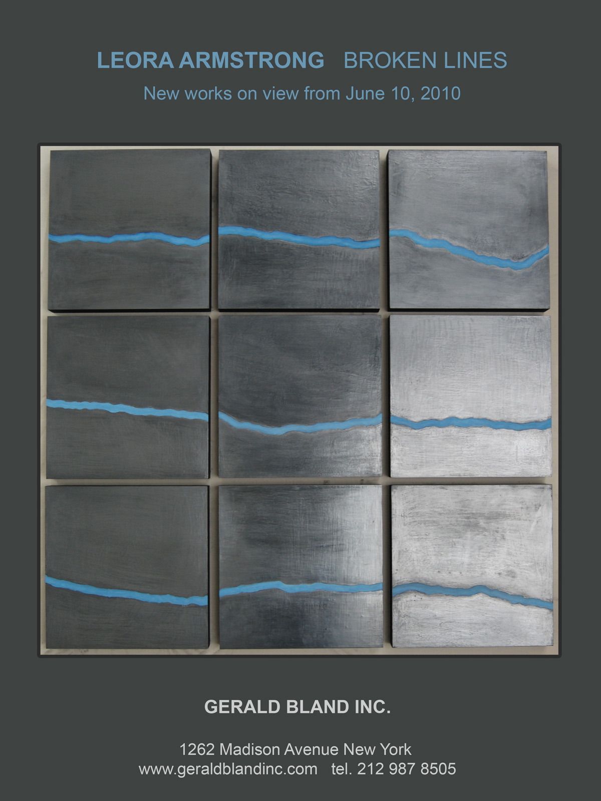 "Broken Lines" Gerald Bland Exhibition - Leora Armstrong